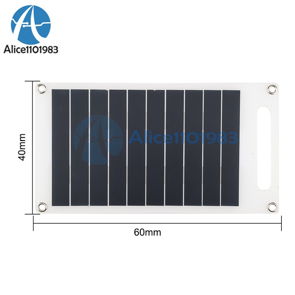 10W 5V Portable Solar Power Panel Charger For Samsung IPhone Tablet Pad ...
