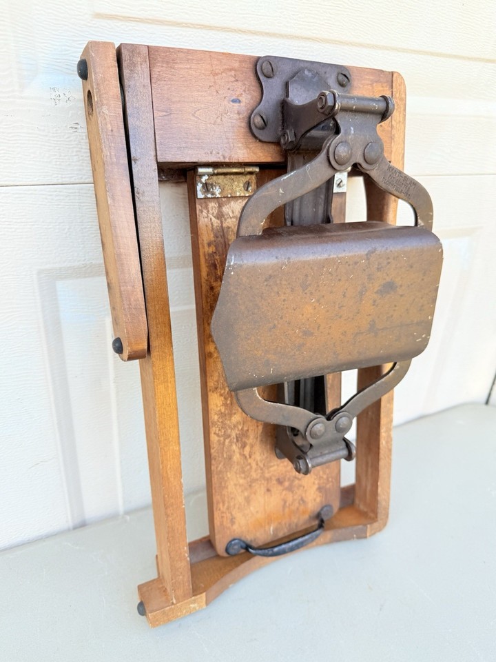 Antique Salesman Sample Kant Slam Spring Door Gate Hardware | eBay