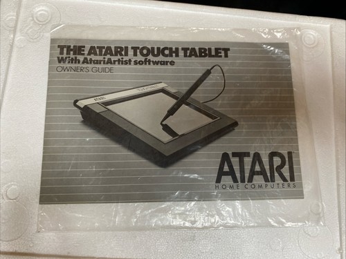 The Atari Touch Tablet w/ Original Box Atari 800 (1983) | eBay