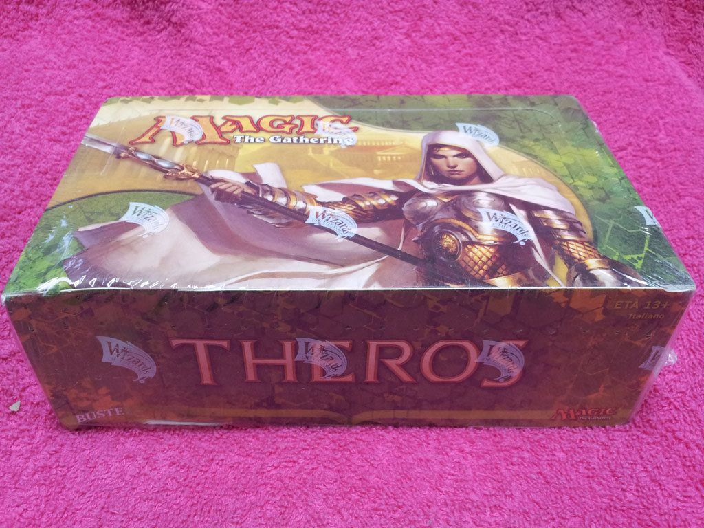 Magic MTG Theros THS BLOCK Sealed Booster Box Display Case Pack the ...