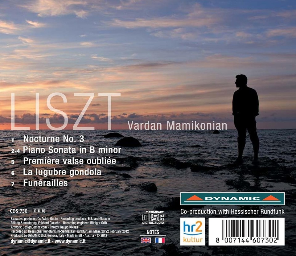 Vardan Mamikonian -Liszt - Piano Sonata in B minor - CD Import - NEW ...
