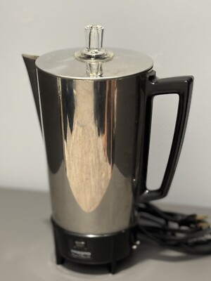 Vintage Presto Coffee Pot KK01B Coffee Maker 1960s Stainless Steel ...