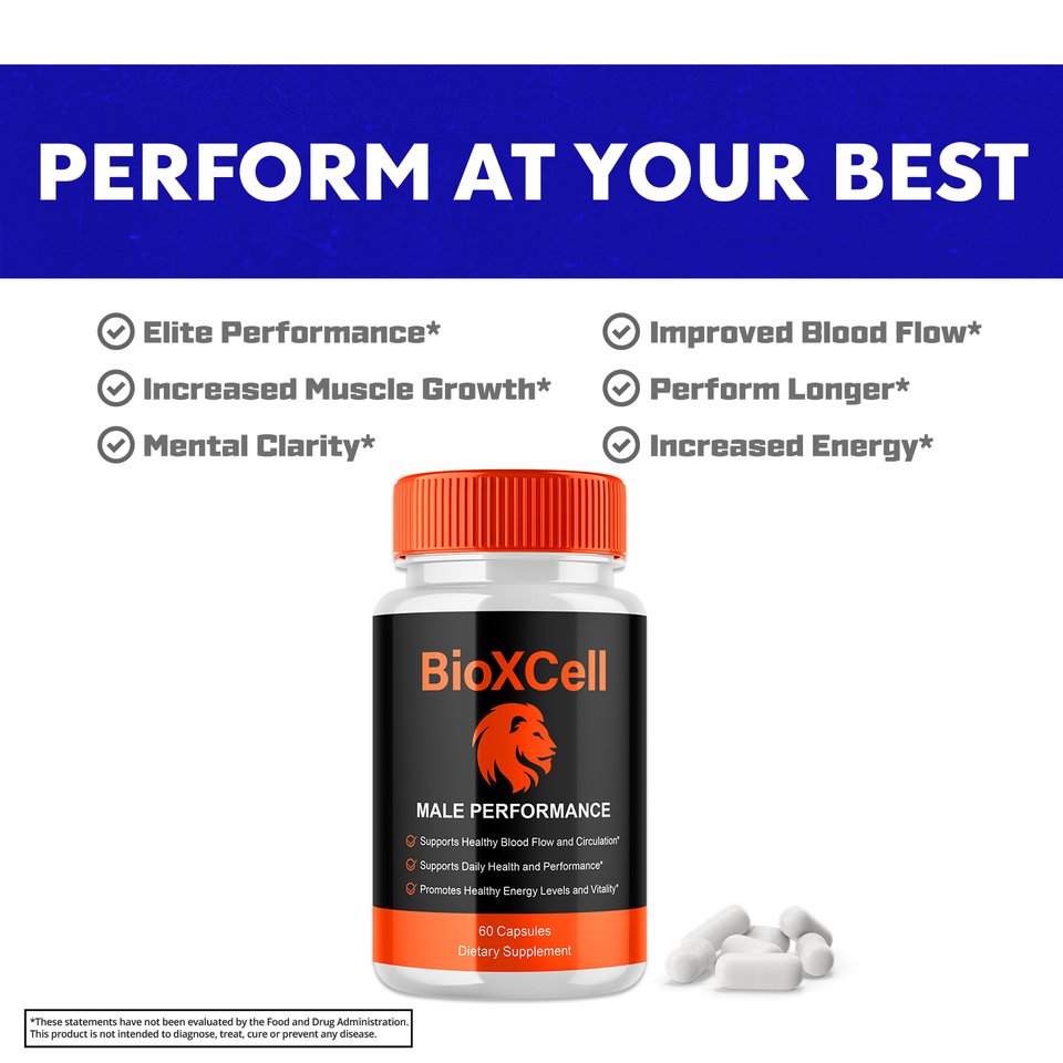 Bio X Cell Pills for Men BioX Cell Advanced Male Support Supplement 300 ...