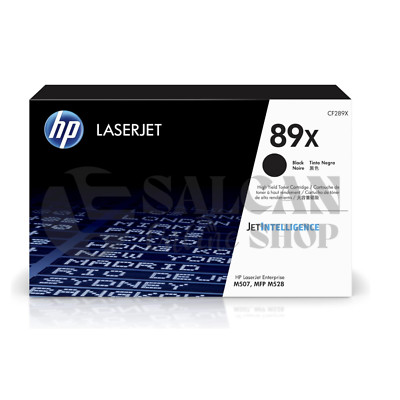HP 89X Black High-Yield Toner Cartridge – CF289X 10,000 pages New ...