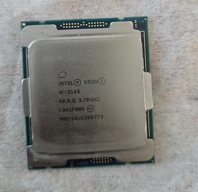 INTEL XEON W-2145 CPU PROCESSOR 8 CORE 3.70 GHZ LGA 2066 11MB L3 CACHE ...