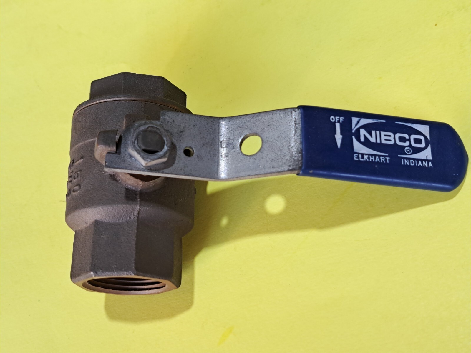 NIBCO 1" 150 SWP 600 WOG Bronze Ball Valve | eBay