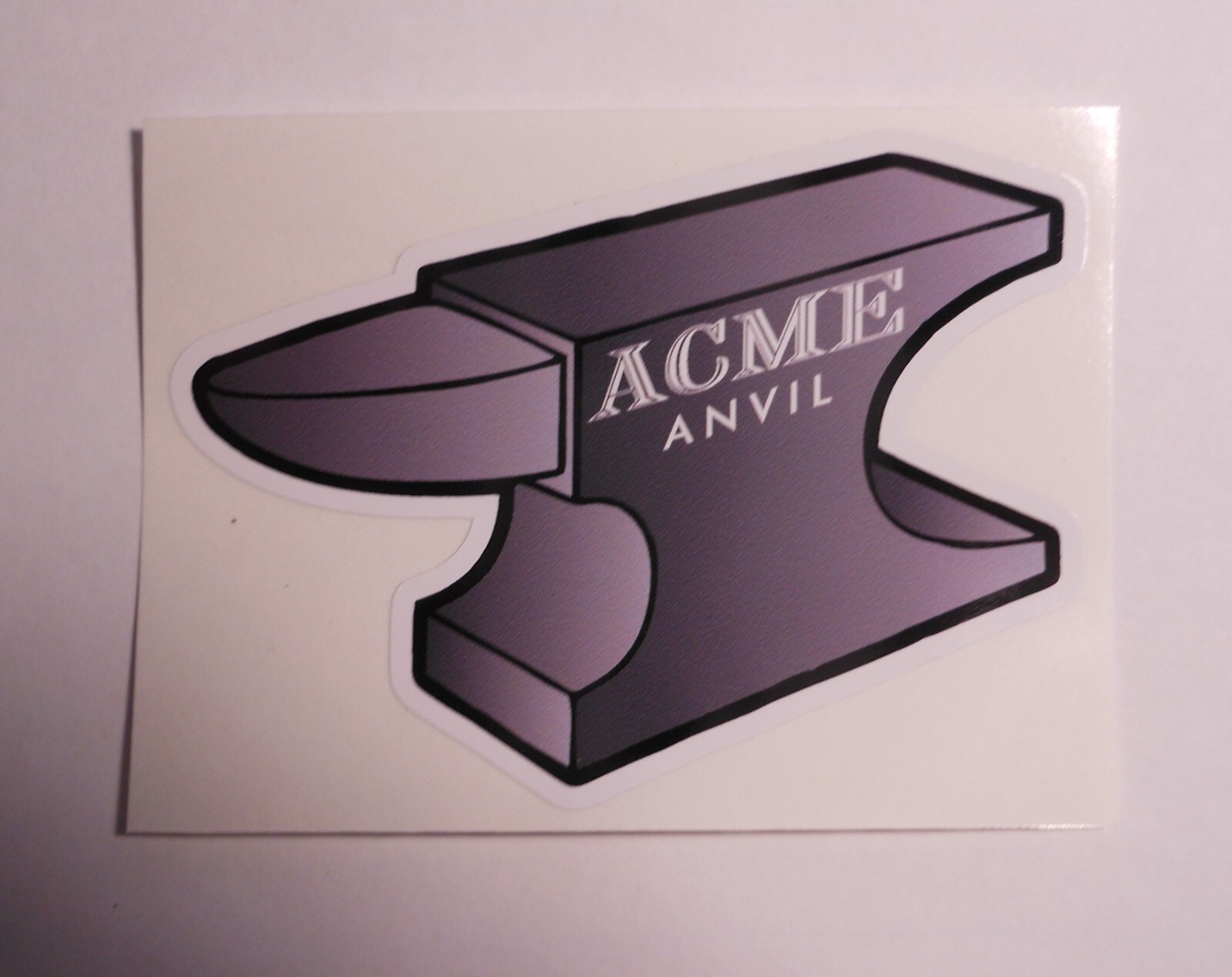 Acme Anvil Looney Tunes Wile Coyote Stick On Decal | eBay