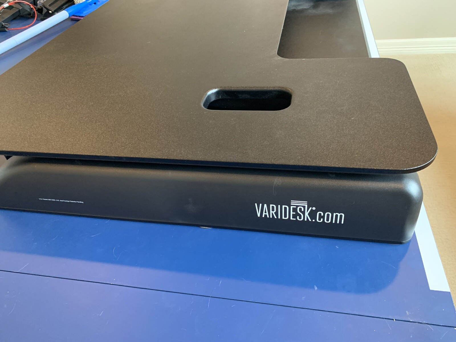 Varidesk Executive DeskTop Convertible Height Work Surface, 48x28 ...