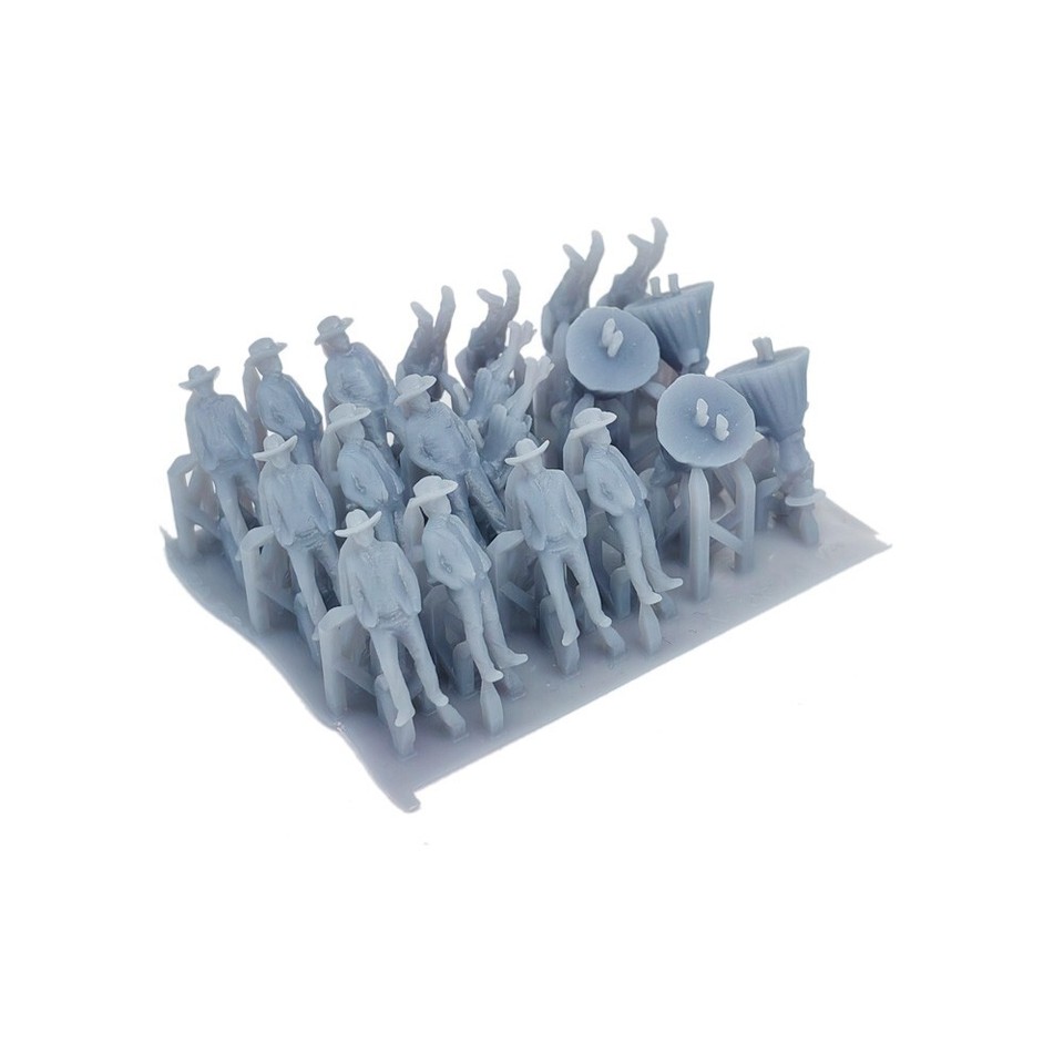 N Scale Railroad Figures Outland Models N Scale People Figures - 1:160 ...