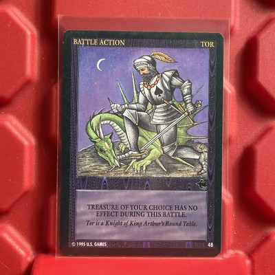Wyvern Battle Action TOR 48 Phoenix Edition Card CCG Pre Owned Vintage ...