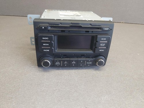 KIA RIO STEREO/HEAD UNIT RADIO/CD PLAYER, UB, 08/11-11/16 11 12 13 14 ...