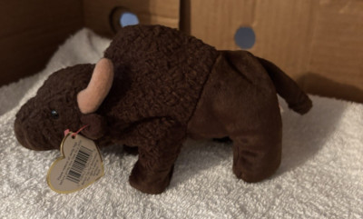 TY Beanie Baby 1998 Roam The Bison Buffalo Plush Toy | eBay