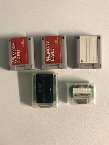 N64 Memory Card Nintendo 64 System Accessory 3rd Party Pelican Brand ...