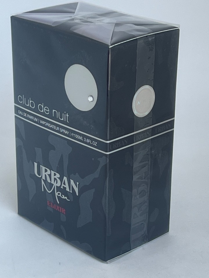 Club de Nuit Urban Man Elixir by ARMAF 3.6oz EDP Men's NEW in SEALED ...