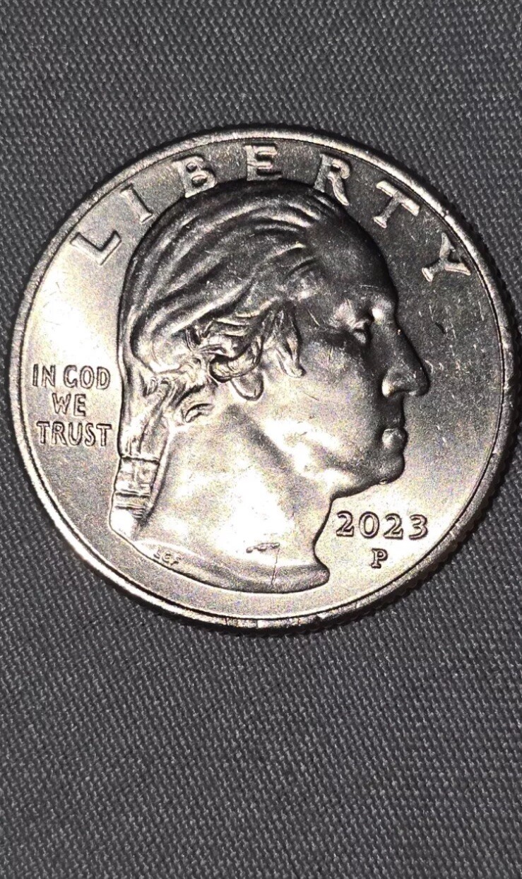 2023 P Quarter Error Coin Mint “IN COD WE TRUST” 2023 New condition ...