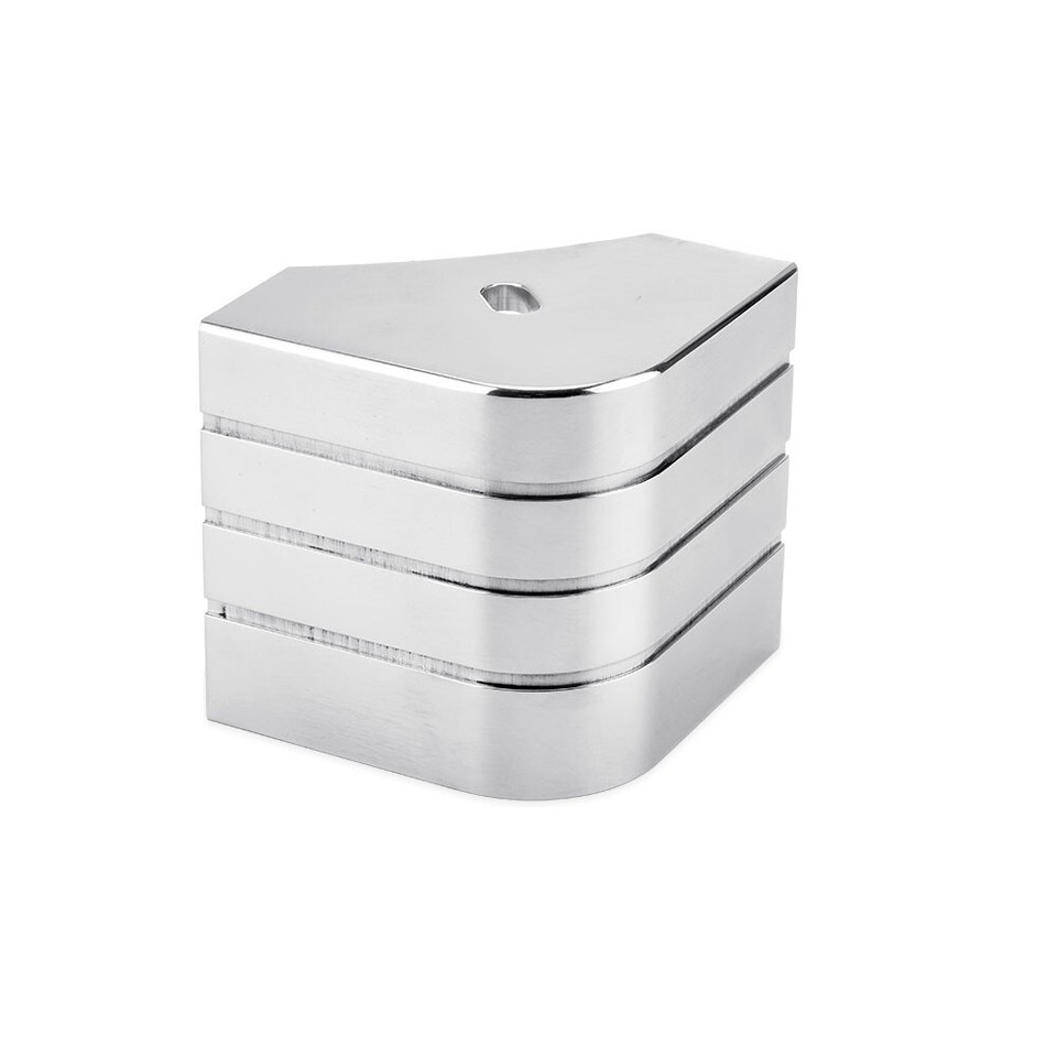 Aluminum Deck Corner Pontoon Corner Cap for 90° Rounded Corner For ...