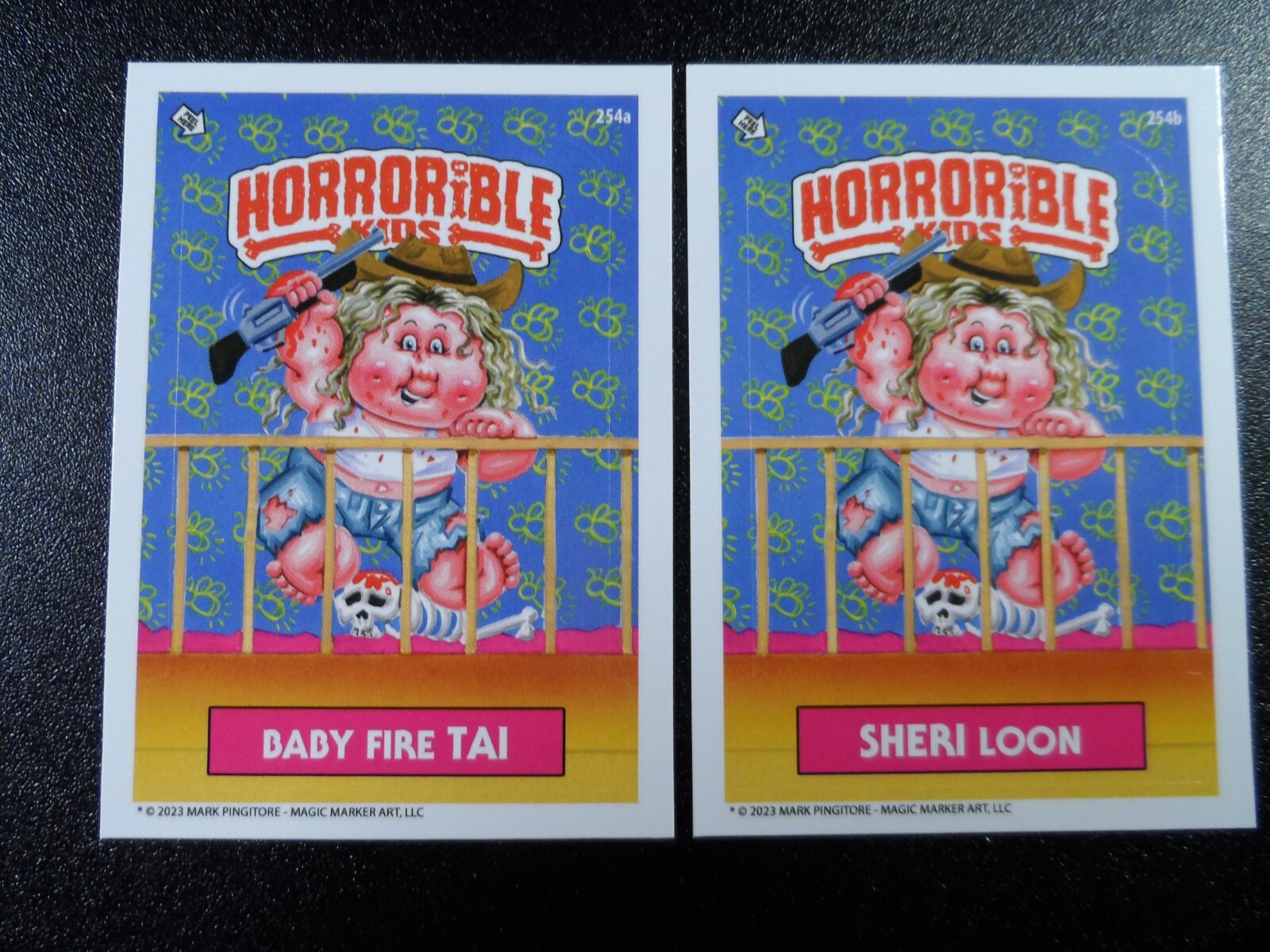 Devil's Rejects Sherri Moon Zombie Horrorible Kids 2 Card Set GPK Spoof ...