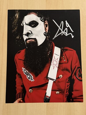 JIM ROOT HAND SIGNED 8x10 PHOTO AUTOGRAPHED SLIPKNOT FOUNDER GUITARIST ...