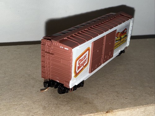 N SCALE MICRO TRAINS LINE OSCAR MAYER 40’ DOUBLE DOOR BOX CAR | eBay