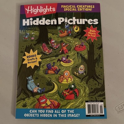 Highlights Magical Creatures Special Edition Hidden Pictures Magazine ...