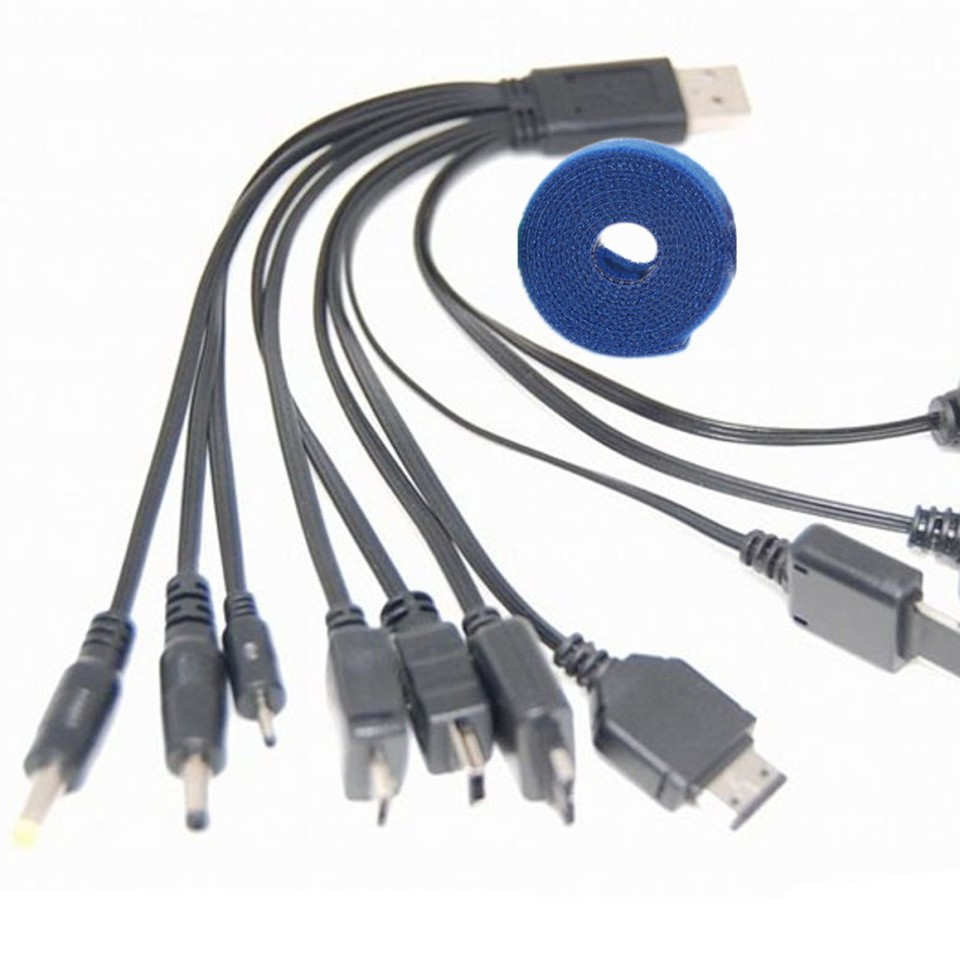 4 Pcs Double-sided Cable Wrap Fasteners Cord Organizer Ties Management ...