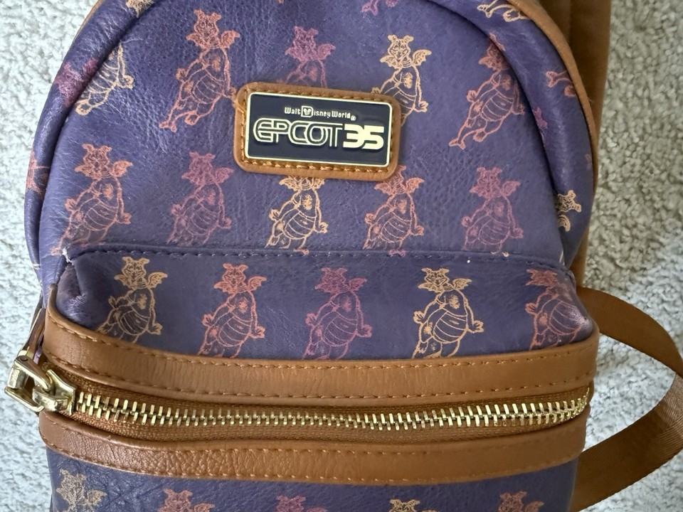 Figment Loungefly Mini Backpack Epcot 35th Anniversary Disney World Bag ...