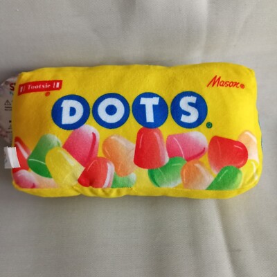Dots Tootsie Roll Mason Plush 7" Sweet Plush Toy Factory Candy 2022 ...