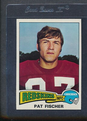 1975 Topps #332 Pat Fischer Redskins NM/MT *1087 | eBay