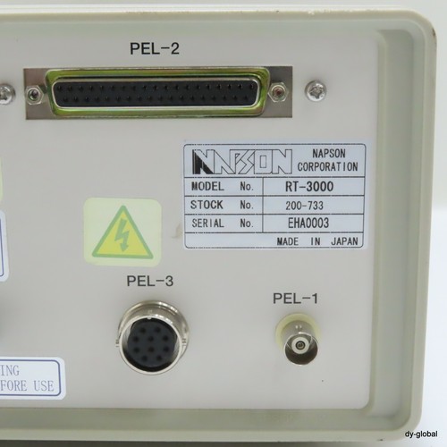 NAPSON Used RT-3000 W/O fuse SEN-I-1853=9I23 | eBay