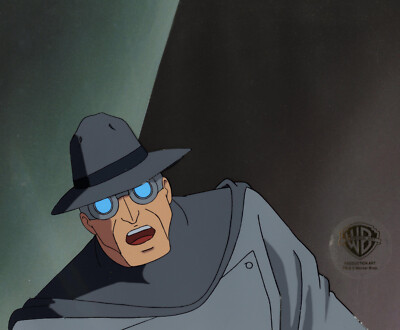 Batman the Animated Series Original Production Cel-Gray Ghost-Beware ...
