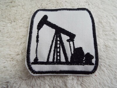 Oil Well Rig 3" Embroidery Iron-on Patch (E40x) | eBay