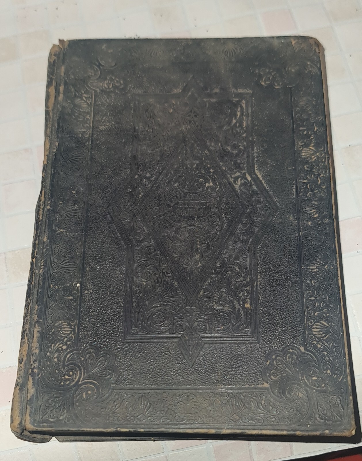 The Holy Bible Old and New Testament 1837 Ganzleder Illust. Orginal ...