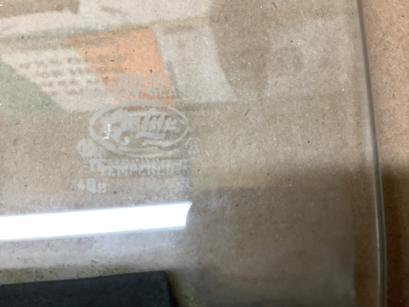 1963-1965 Mercury Comet Falcon 2 door Hardtop LEFT DOOR GLASS OEM ...