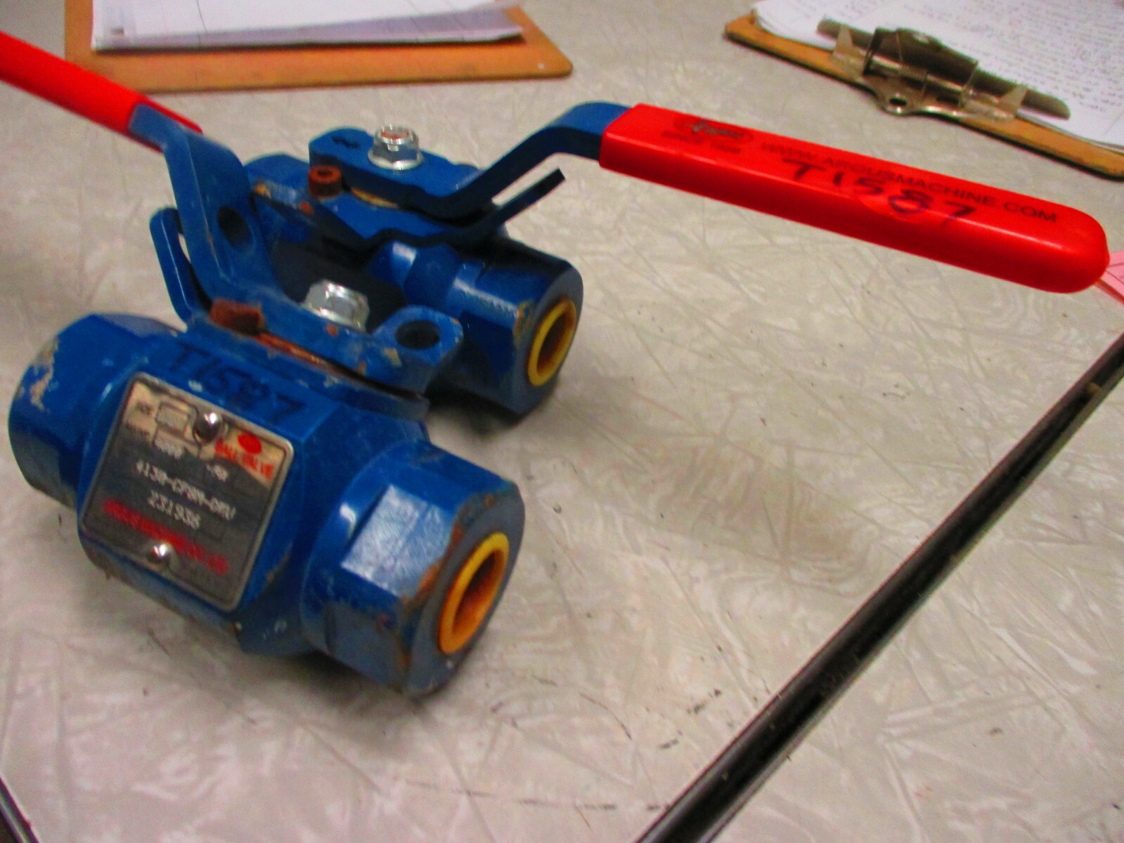 ARGUS Ball Valve 1/2 4000 psi Thread End Ball Valve Lever Operated ...