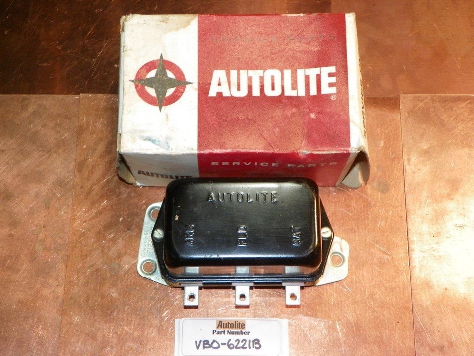 NOS Autolite 12V 30-40 Amp Voltage Regulator Fits 1962-1964 Studebaker ...