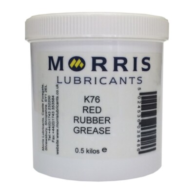 Morris K76 Red Rubber Grease - 500g - Gaiters, CV Boots, Seals & O ...