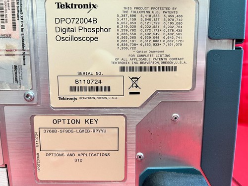 Tektronix DPO72004B 20 GHz Digital Phosphor Oscilloscope | eBay