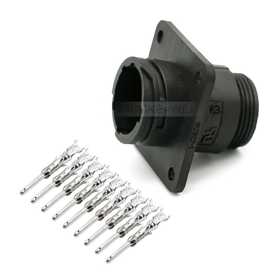 9 Pin/Way TE/AMP/TYCO CPC Series Circular Male Female Connector Plug ...