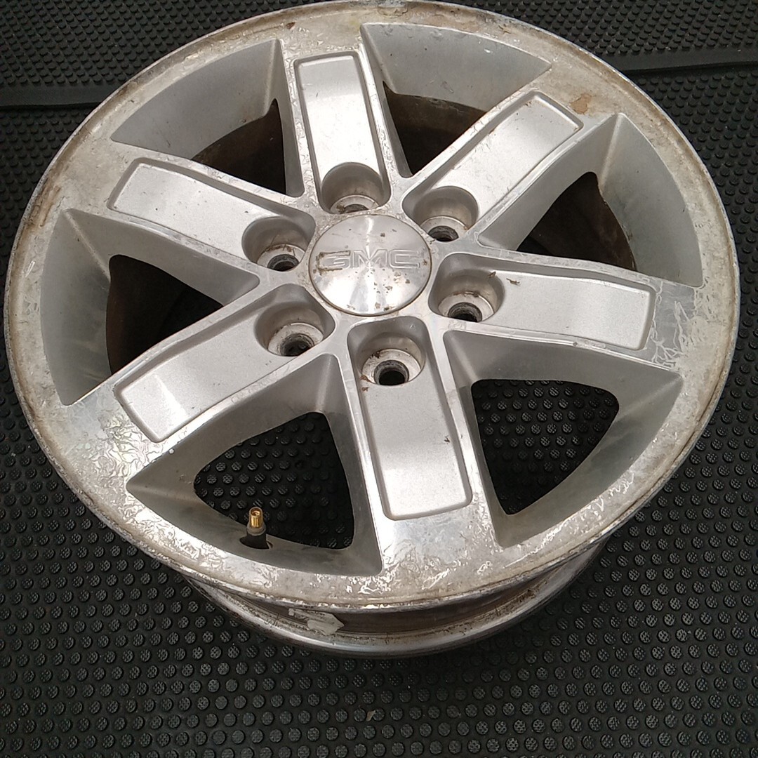 17x7.5 GMC Canyon Chevy 6 Spoke 6 Lug Aluminum Rim 17x7 1/2 Truck SUV ...