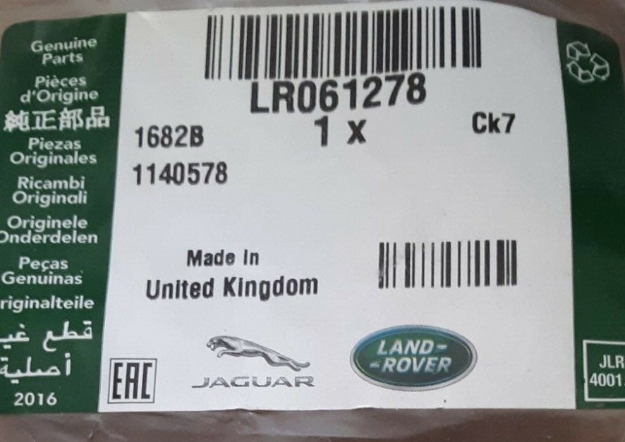 Land Rover OEM 2015-2017 Discovery Sport Rear Bumper Bracket Left ...