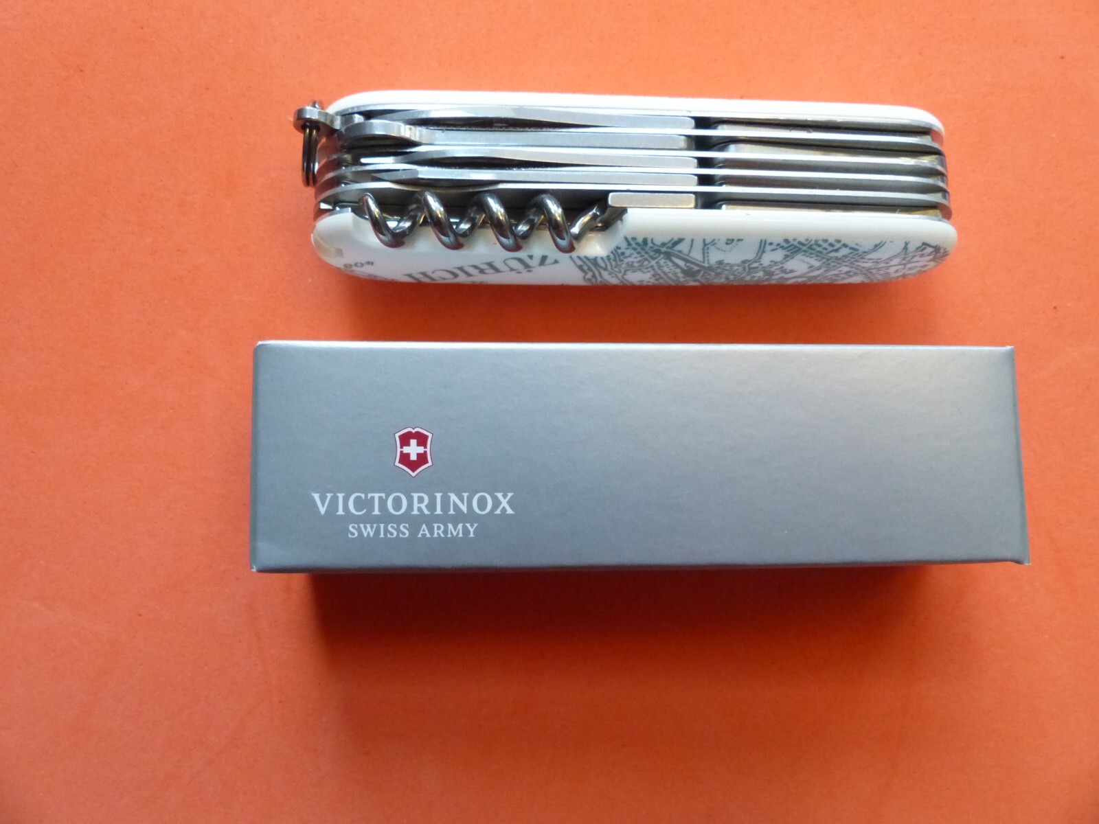 Victorinox Ranger 1.3763.X1 Ibach White Topo Map with Large Pouch for ...