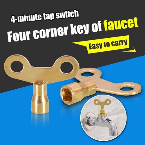 Accessories Faucet Key Venting Air Valve Radiator Plumbing Bleed ...