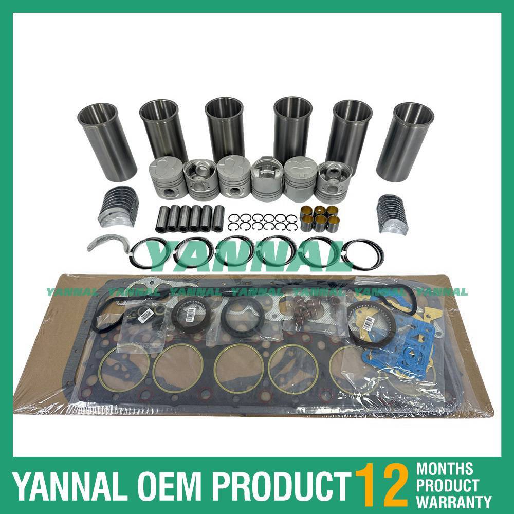 Overhaul Rebuild Kit For Nissan SD33T SD33 Engine YGF03 Takeuchi TB-68S ...