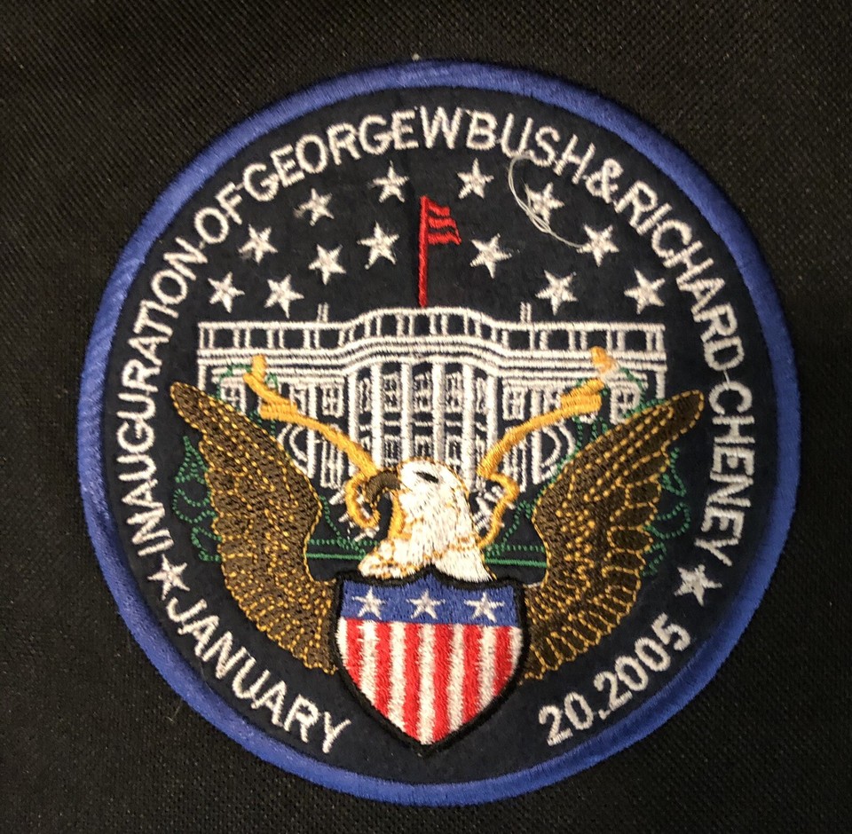 PRES GW BUSH 2005 INAUGURATION HAT CAP PRESIDENT EAGLE SEAL COTTON ...