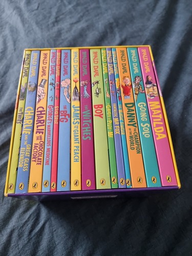 Roald Dahl Classic Reading Collection Witches BFG Matilda Pack 16 Books ...