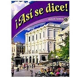 ¡Así Se Dice! Level 1, Student Edition by McGraw Hill 9780078774003 | eBay
