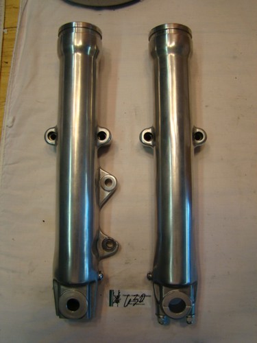 Harley Softail Dyna Wide Glide front end fork legs sliders FXST FXDWG ...