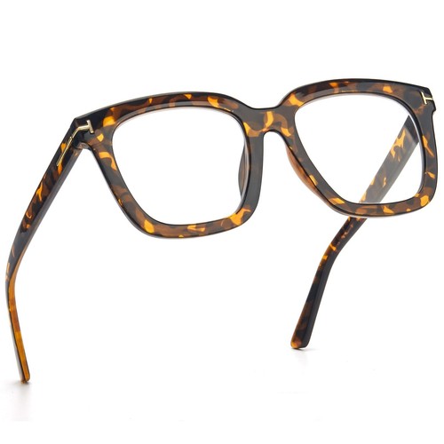 Oversized Blue Light Glasses Anti Glare Reduce Eyestrain Computer ...