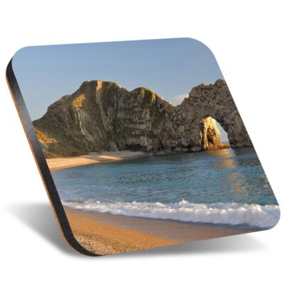 1x Square Coaster 12cm Durdle Door Lulworth Dorset England #50796 | eBay
