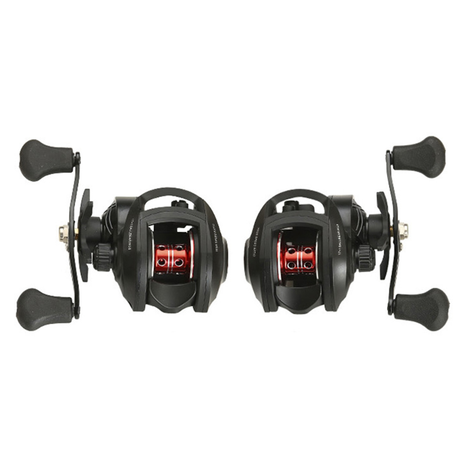 Ultra Smooth 17 + 1 BB Baitcasting Fishing Reel Baitcaster 8kg Max Drag ...